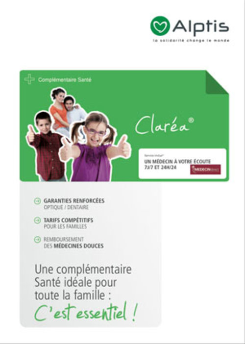 Mutuelle Alptis Clarea est recommandée - ADP Assurances